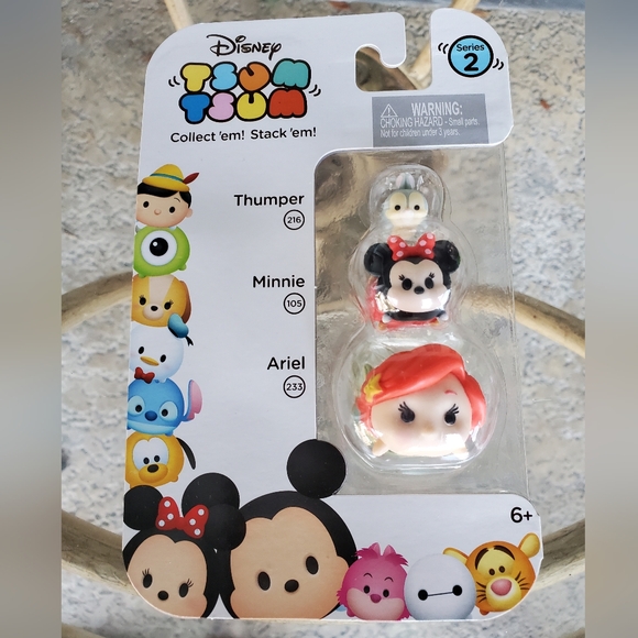 Disney | Toys | New Disney Tsum Tsum Series 2 Collect Em Stack Em 5 ...